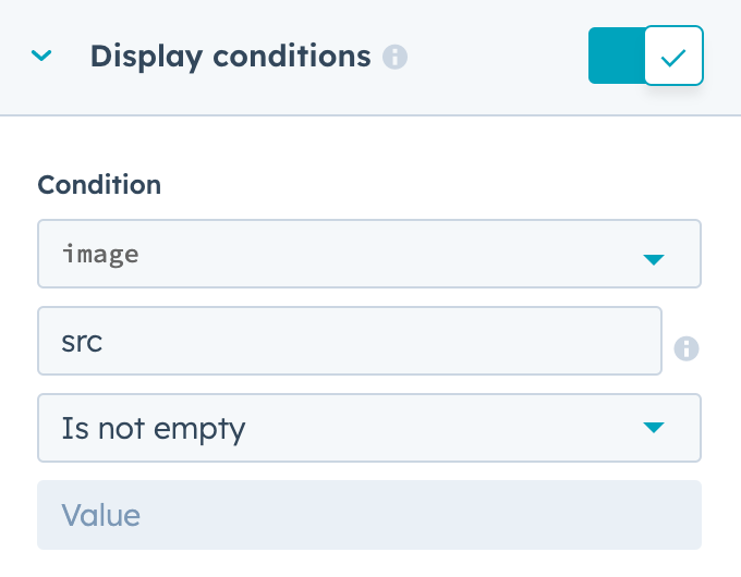 How to Set Module Field Display Conditions and Visibility in HubSpot