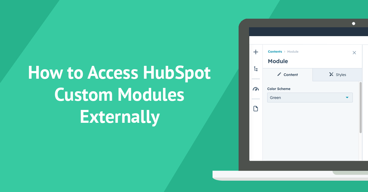 How to HubL: Access HubSpot Module Data Externally